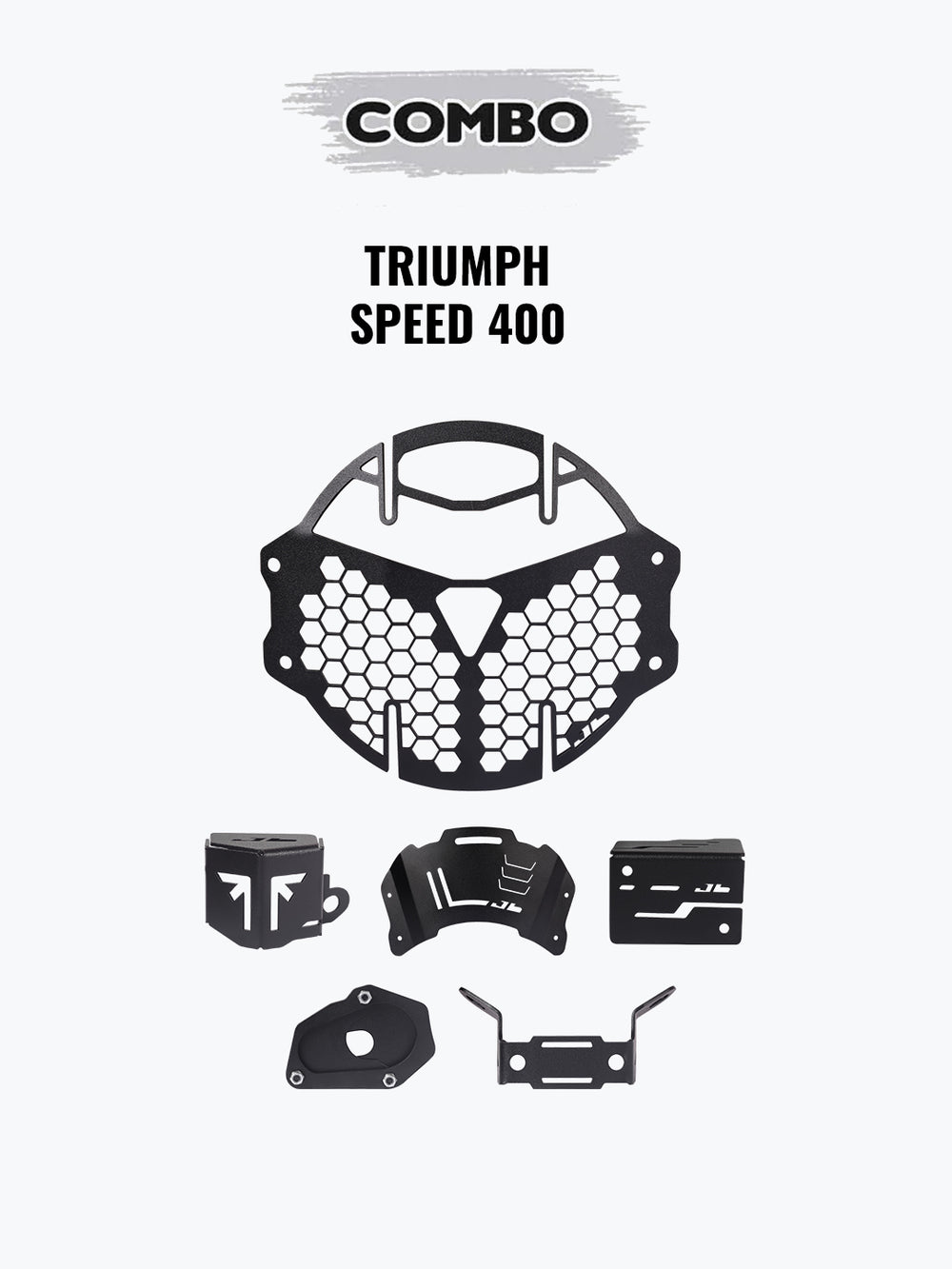 Triumph speed 400 accessories – Bandidos pitstop