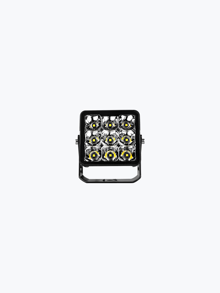 Universal HJG 9 LED Square Fog Light For Motorcycle | Bandidos Pitstop ...