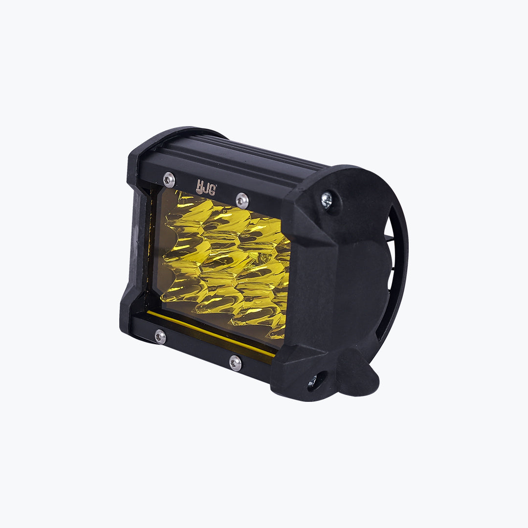 Universal HJG 12 LED Yellow Square Foglight Motorcycle | Bandidos ...